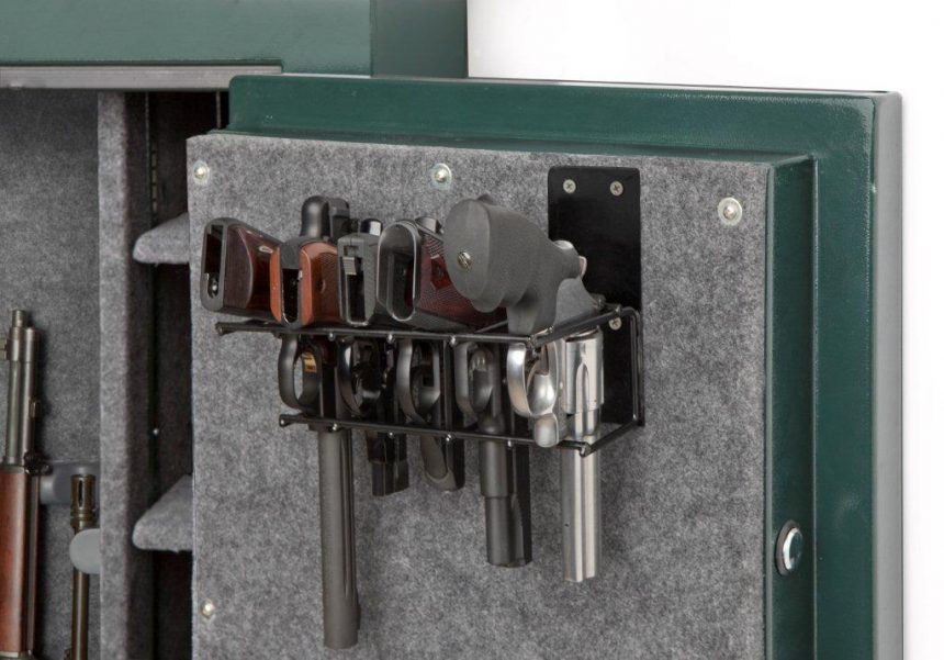Rack'em 6030 The Holster - 9 Pistol Rack | Gun Safes