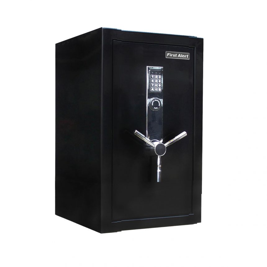 First Alert 2484DF 3.5 Cubic Ft. Digital Anti-Theft Executive Fire Safe ...