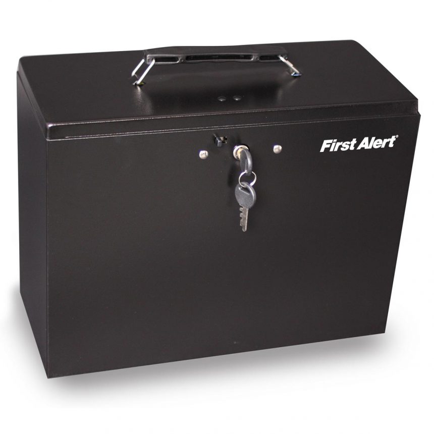 First Alert 3050F File Security Box w/ Key Lock | Gun Safes