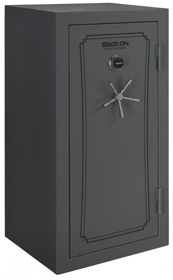 Stack-On Total Defense 36-40 Gun Safe w/Combination Lock Grey Pepple ...